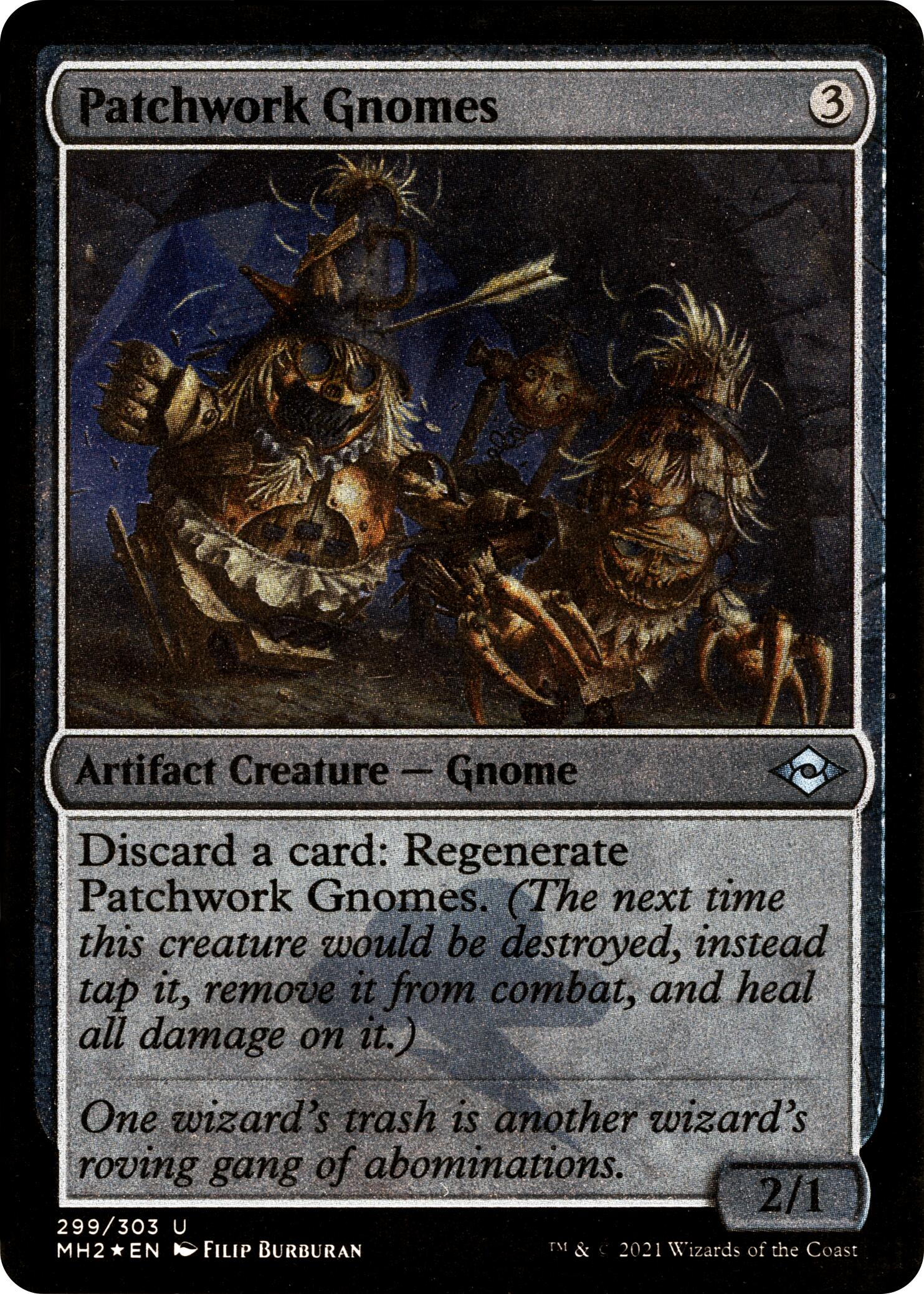 Patchwork Gnomes (Foil Etched) - Modern Horizons 2 - Magic: The Gathering