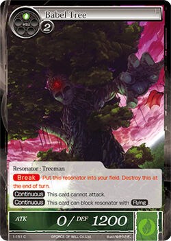 Babel Tree - The Dawn of Valhalla - Force of Will