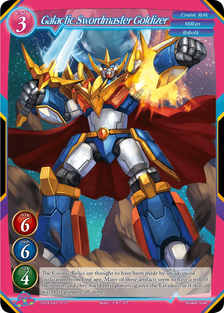 Galactic Swordmaster Goldizer - Starter Deck: Giant Mechs & Yokai IN ...
