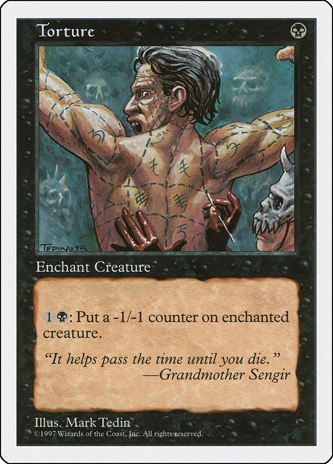 Torture - Fifth Edition - Magic: The Gathering