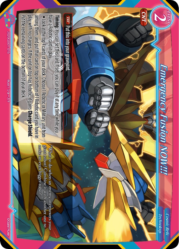 Emergency Fusion NOW!!! - Starter Deck: Giant Mechs & Yokai IN SPACE ...