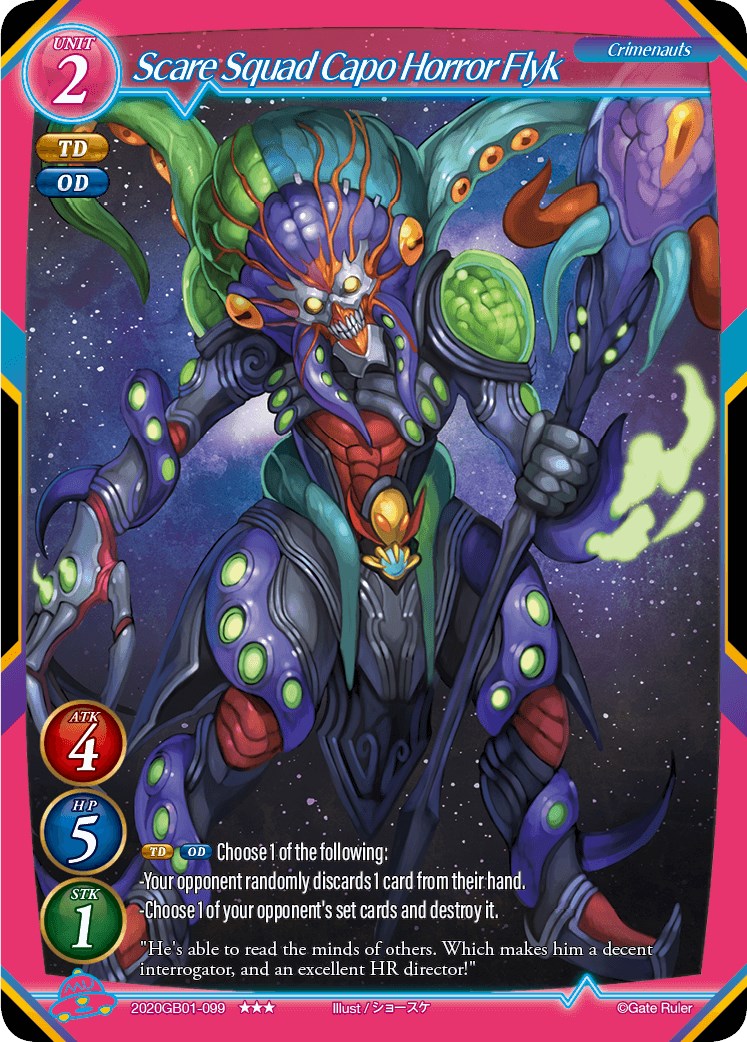 Scare Squad Capo Horror Flyk - Dawn of the Multiverse Alliance - Gate Ruler