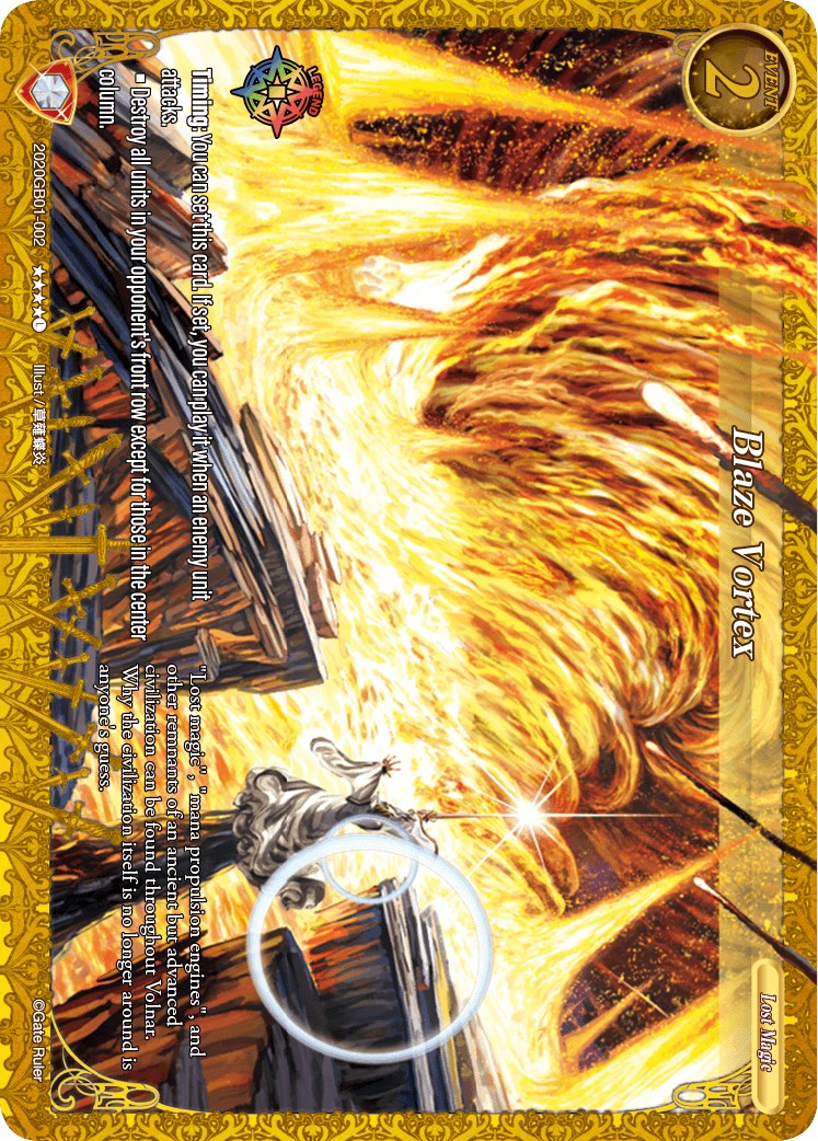 Blaze Vortex - Dawn of the Multiverse Alliance - Gate Ruler