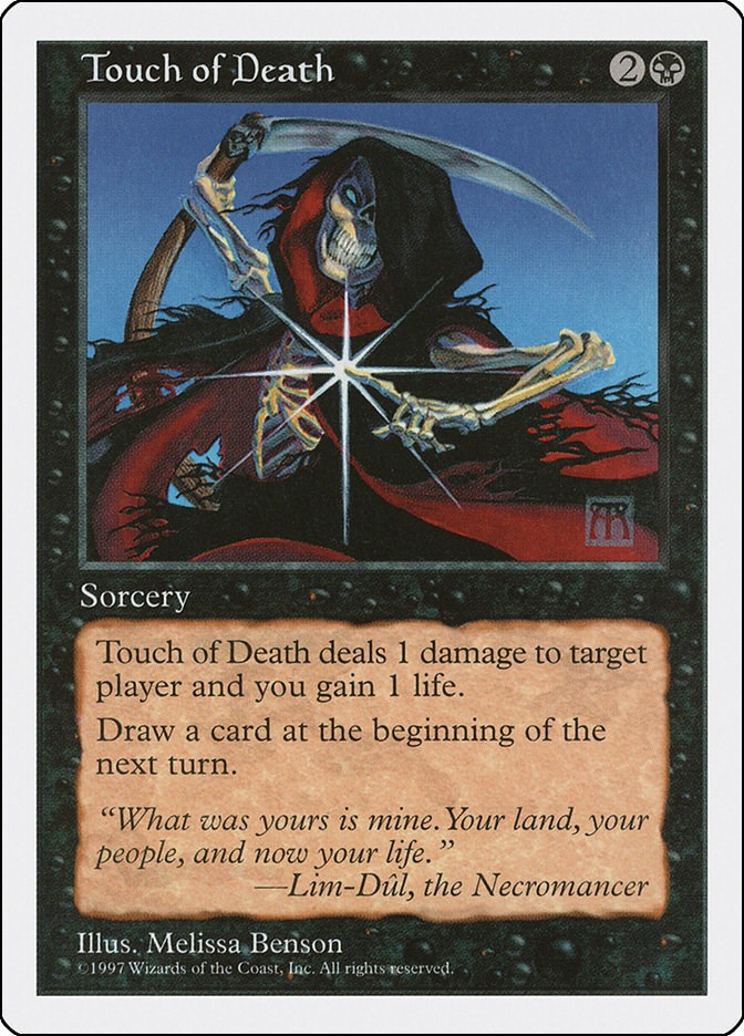 Touch of Death - Fifth Edition - Magic: The Gathering