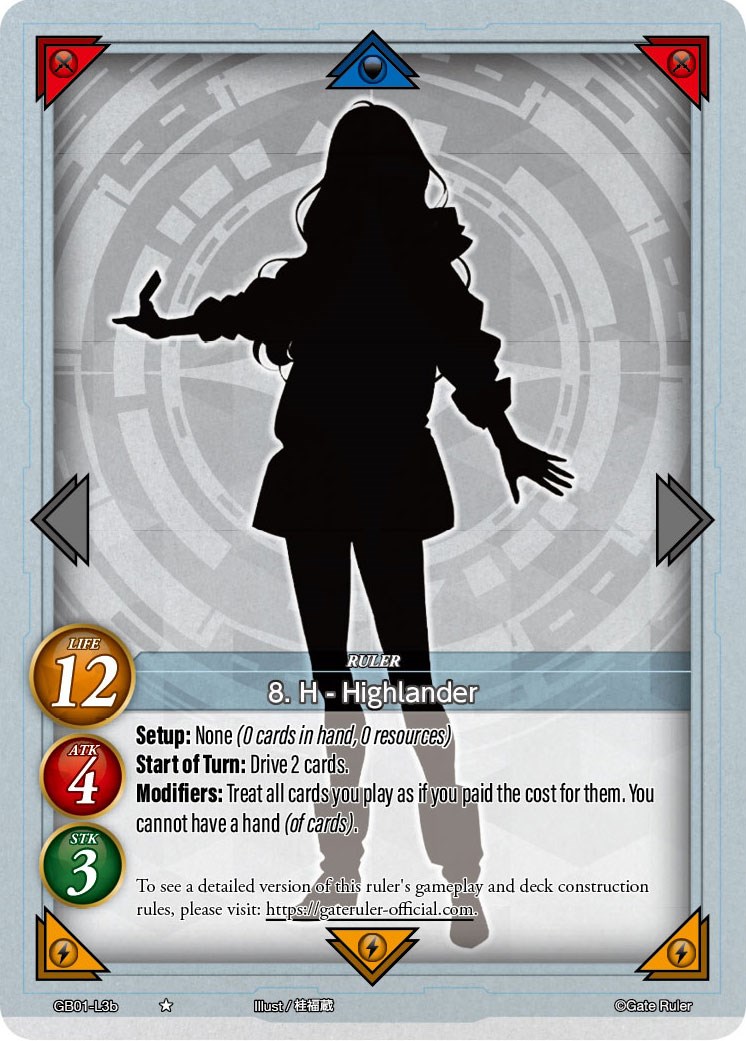 8. H - Highlander (B) - Dawn of the Multiverse Alliance - Gate Ruler