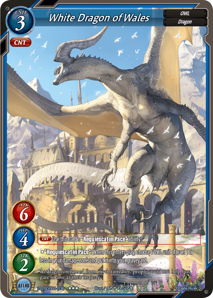 White Dragon of Wales - Dawn of the Multiverse Alliance - Gate Ruler