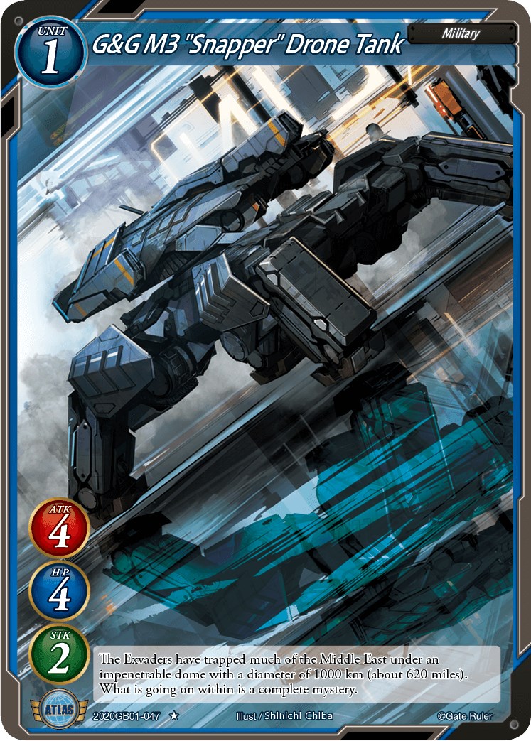 G&G M3 "Snapper" Drone Tank - Dawn of the Multiverse Alliance - Gate Ruler