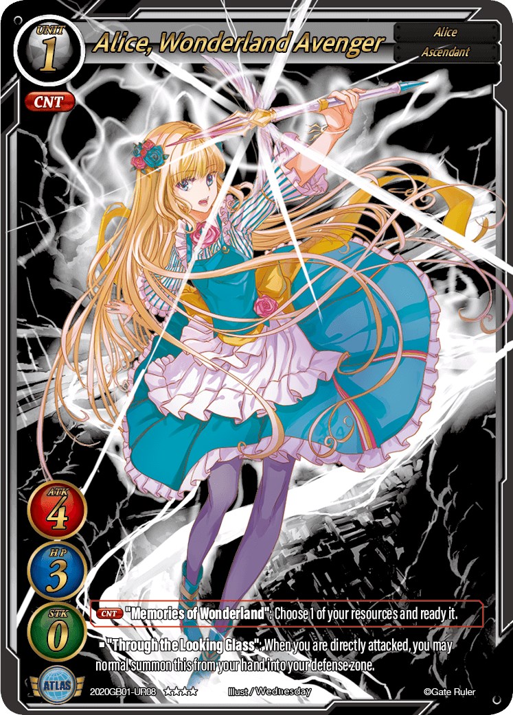 Alice, Wonderland Avenger (Uber Rare) - Dawn of the Multiverse Alliance ...