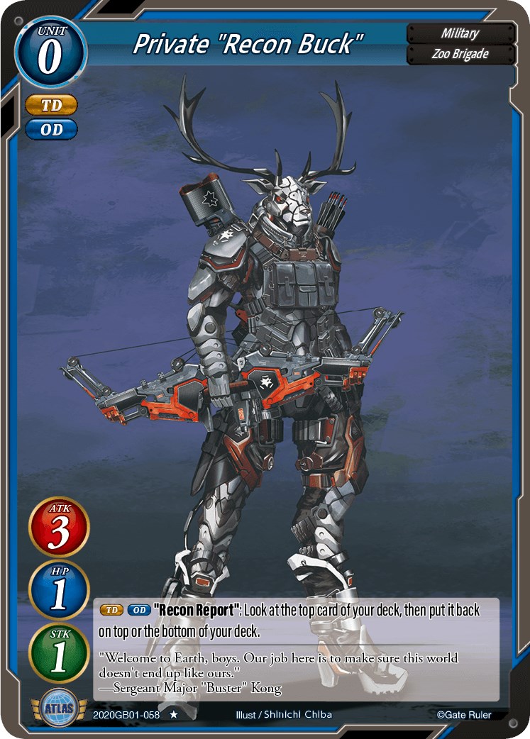 Private "Recon Buck" - Dawn of the Multiverse Alliance - Gate Ruler