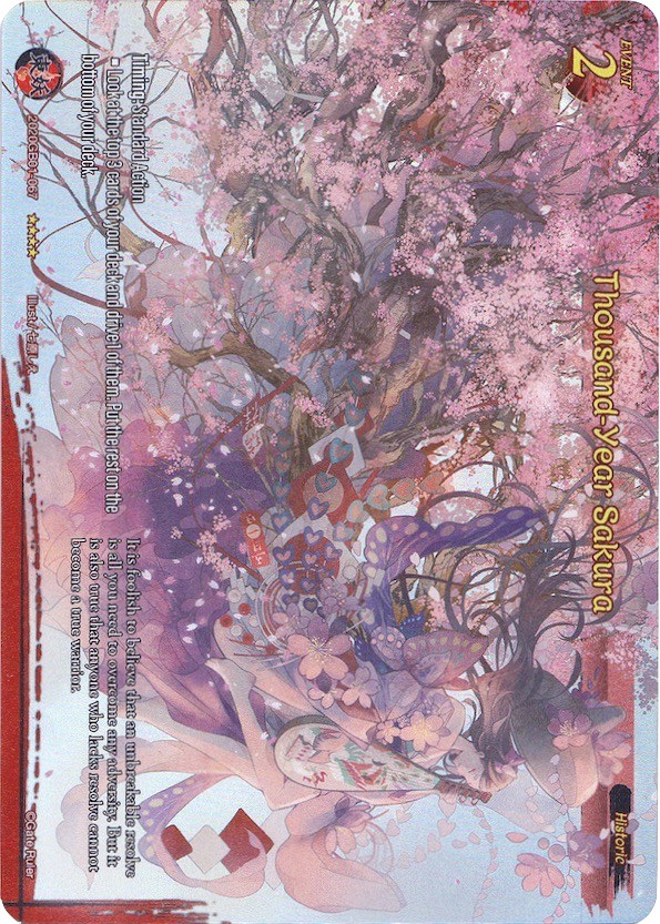 Thousand-Year Sakura (Full Art) - Dawn of the Multiverse Alliance ...