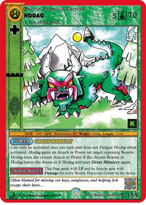 Hodag - Cryptid Nation: Kickstarter Edition - MetaZoo