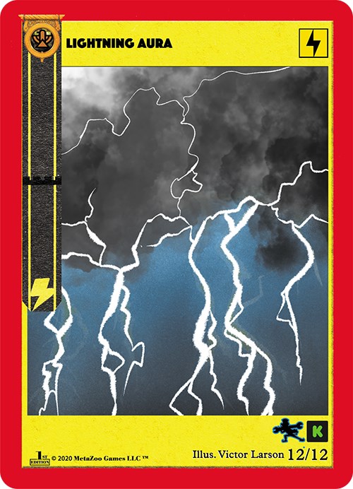 Lightning Aura - Cryptid Nation: Kickstarter Edition Tribal Theme Decks ...