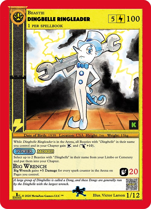 Dingbelle Ringleader - Cryptid Nation: Kickstarter Edition Tribal Theme ...