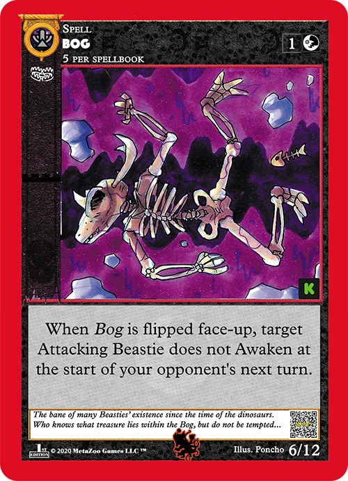 Bog - Cryptid Nation: Kickstarter Edition Tribal Theme Decks - MetaZoo