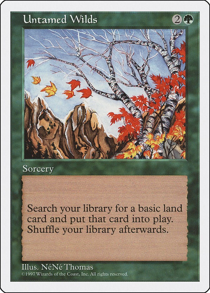 Untamed Wilds - Fifth Edition - Magic: The Gathering