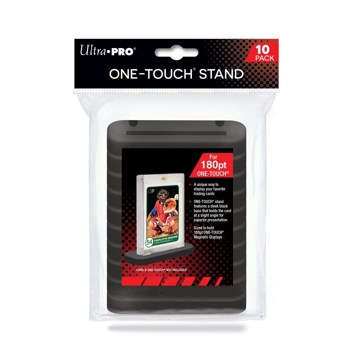 180PT One-Touch Stand (10-Pack) - Ultra Pro Toploaders - Collectible ...