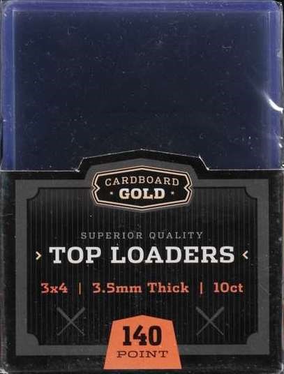 3"X4" Clear Toploaders 140 Points (25-Count) - Cardboard Gold ...