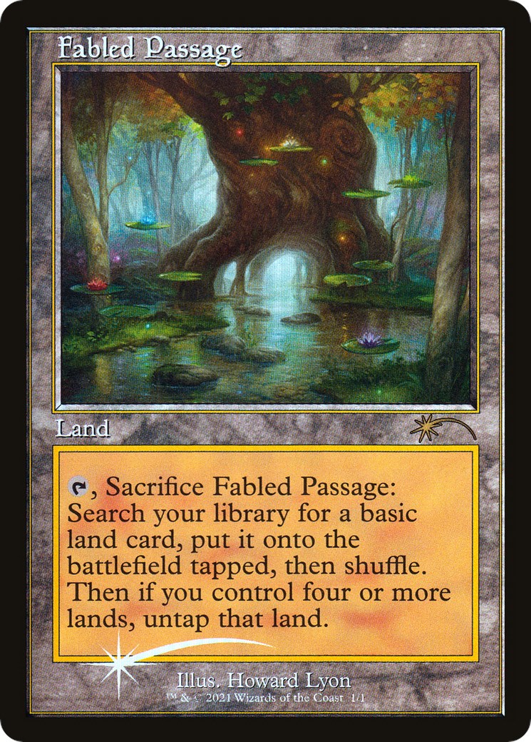 Fabled Passage (Retro Frame) - WPN & Gateway Promos - Magic: The Gathering