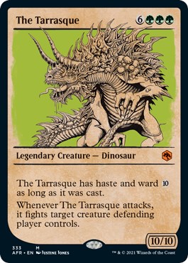 The Tarrasque (Showcase) - Adventures in the Forgotten Realms - Magic ...