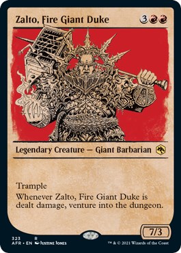 Zalto, Fire Giant Duke (Showcase) - Adventures in the Forgotten Realms ...