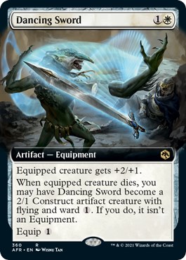 Dancing Sword (Extended Art) - Adventures in the Forgotten Realms ...