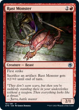 Rust Monster - Adventures in the Forgotten Realms - Magic: The Gathering