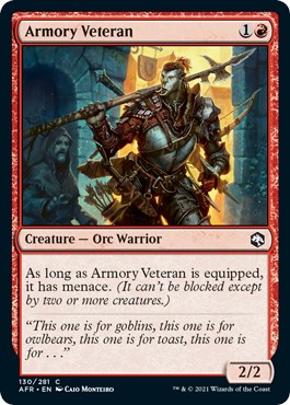 Armory Veteran - Adventures in the Forgotten Realms - Magic: The Gathering