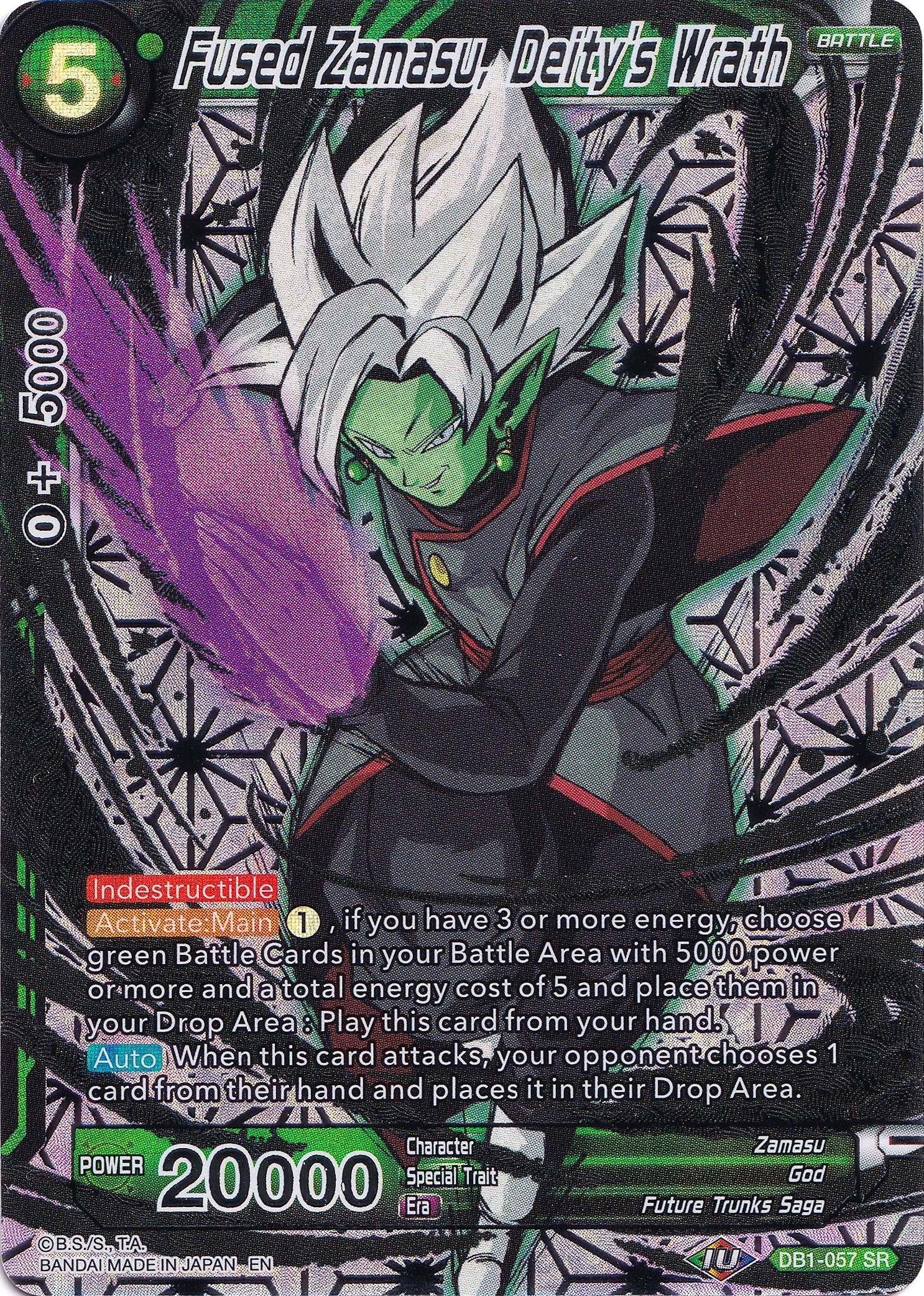Fused Zamasu, Deity's Wrath - Collector's Selection Vol. 1 - Dragon ...