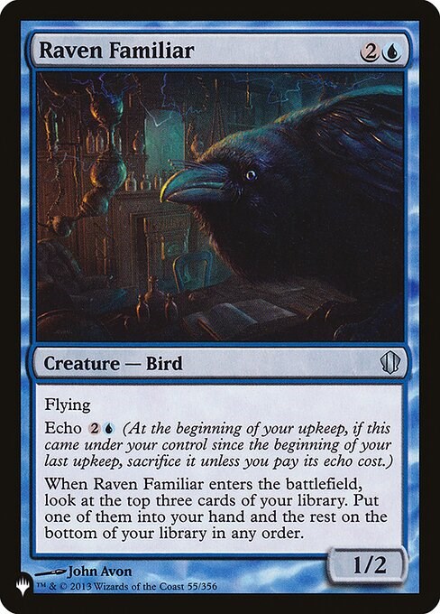 Raven Familiar - The List Reprints - Magic: The Gathering