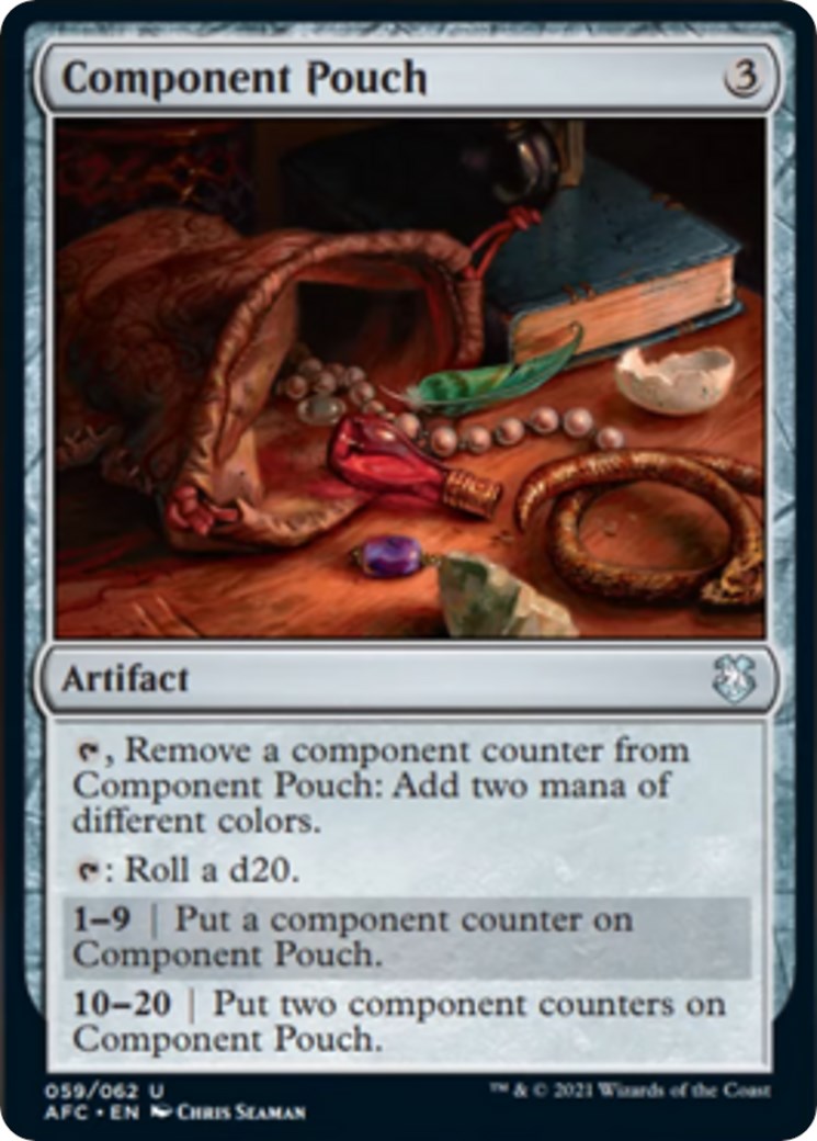 Component Pouch - Commander: Adventures in the Forgotten Realms - Magic ...