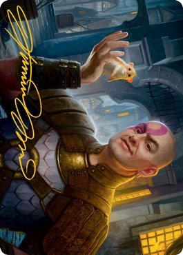 Minsc, Beloved Ranger Art Card (Gold-Stamped Signature) - Art Series ...