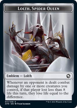 Emblem - Lolth, Spider Queen - Adventures in the Forgotten Realms ...