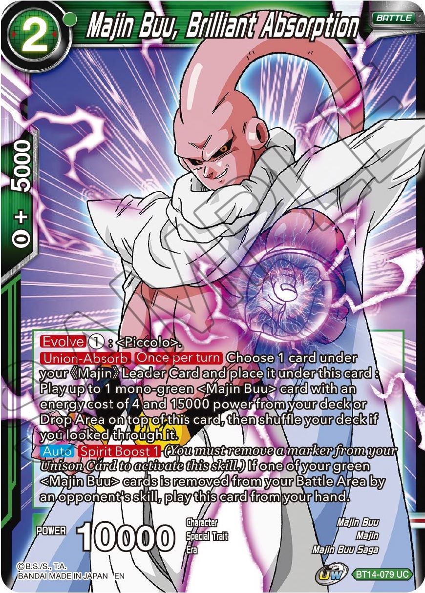 Majin Buu, Brilliant Absorption - Cross Spirits - Dragon Ball Super ...