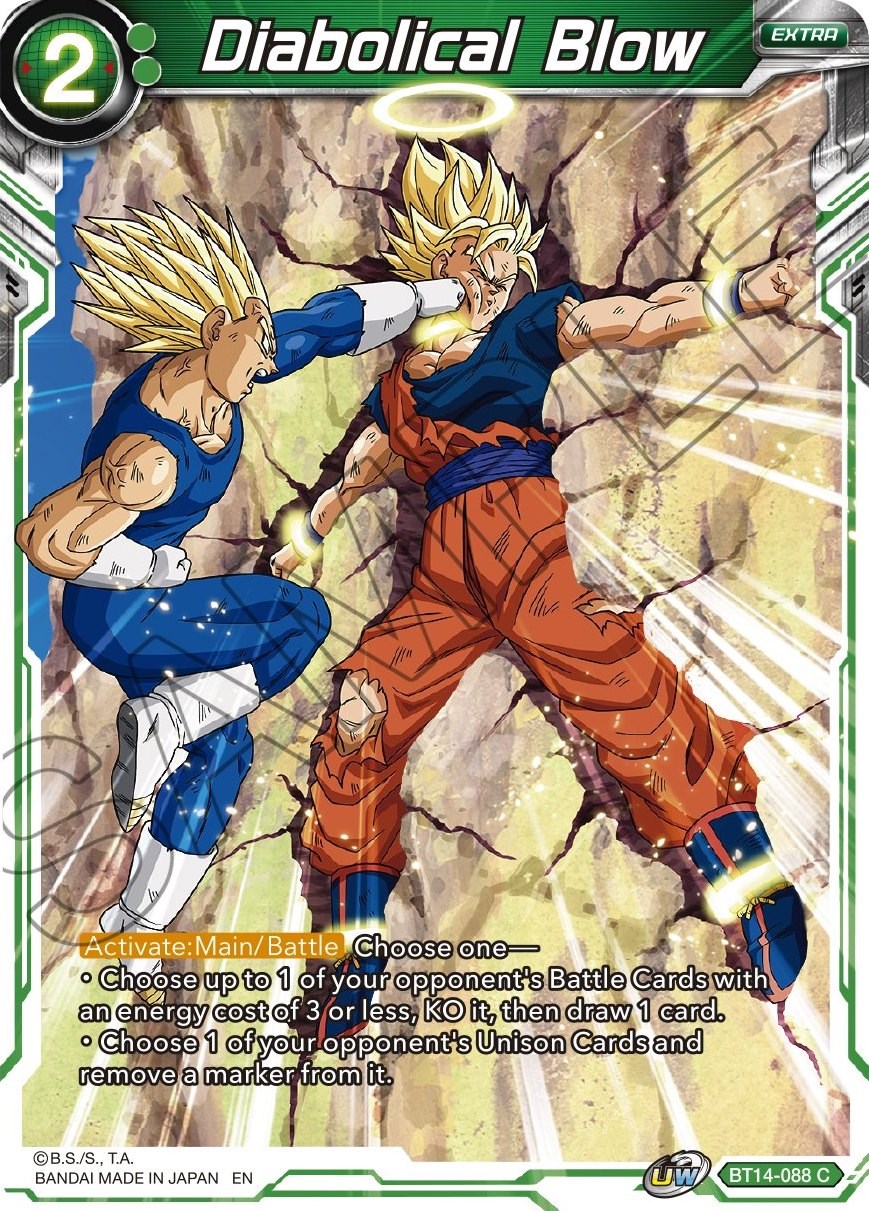 Diabolical Blow - Cross Spirits - Dragon Ball Super CCG