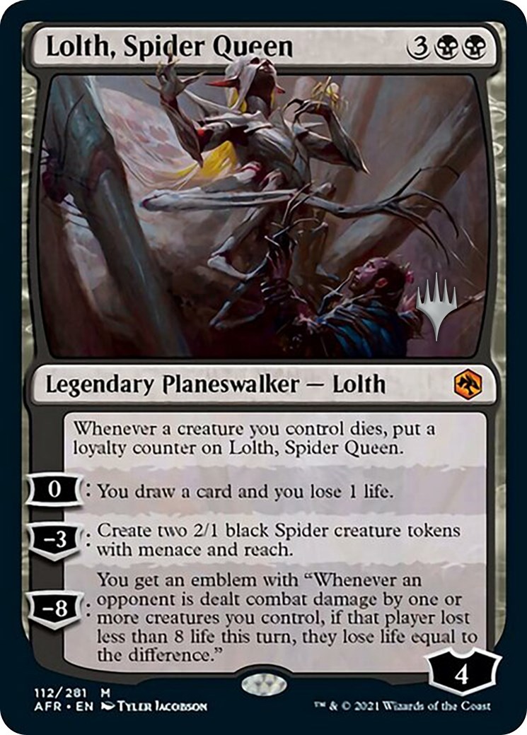 Lolth, Spider Queen - Promo Pack: Adventures in the Forgotten Realms ...