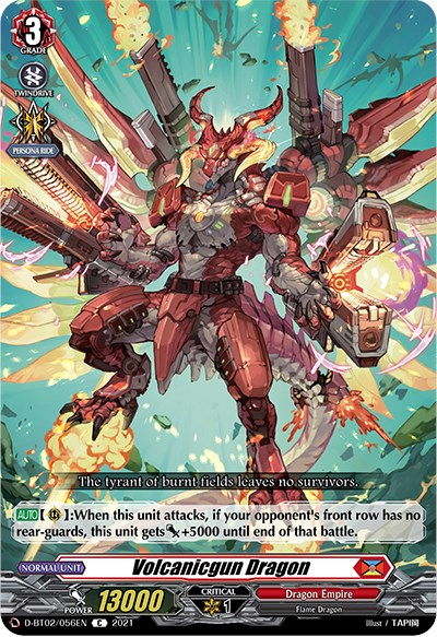 Volcanicgun Dragon - A Brush with the Legends - Cardfight Vanguard