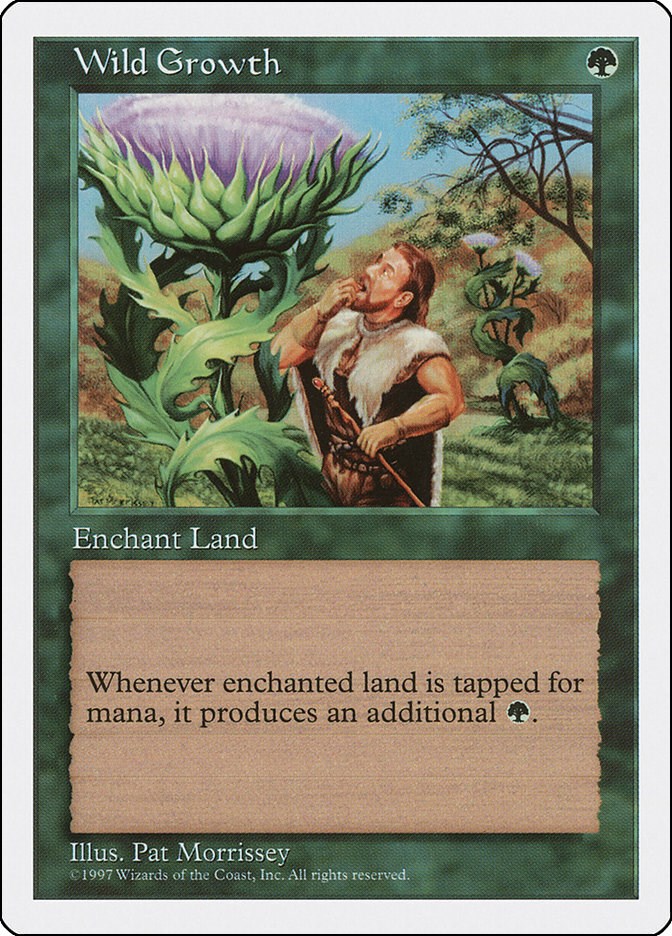 Wild Growth - Fifth Edition - Magic: The Gathering