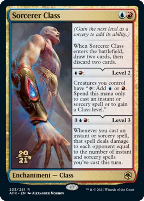 Sorcerer Class - Prerelease Cards - Magic: The Gathering