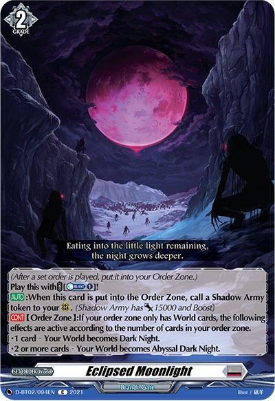 Eclipsed Moonlight - A Brush with the Legends - Cardfight Vanguard