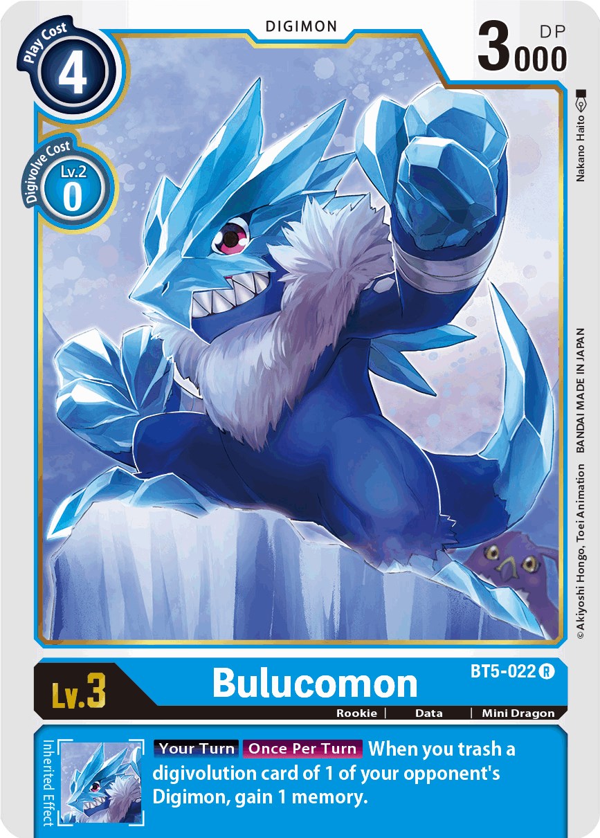 Bulucomon - Battle of Omni - Digimon Card Game