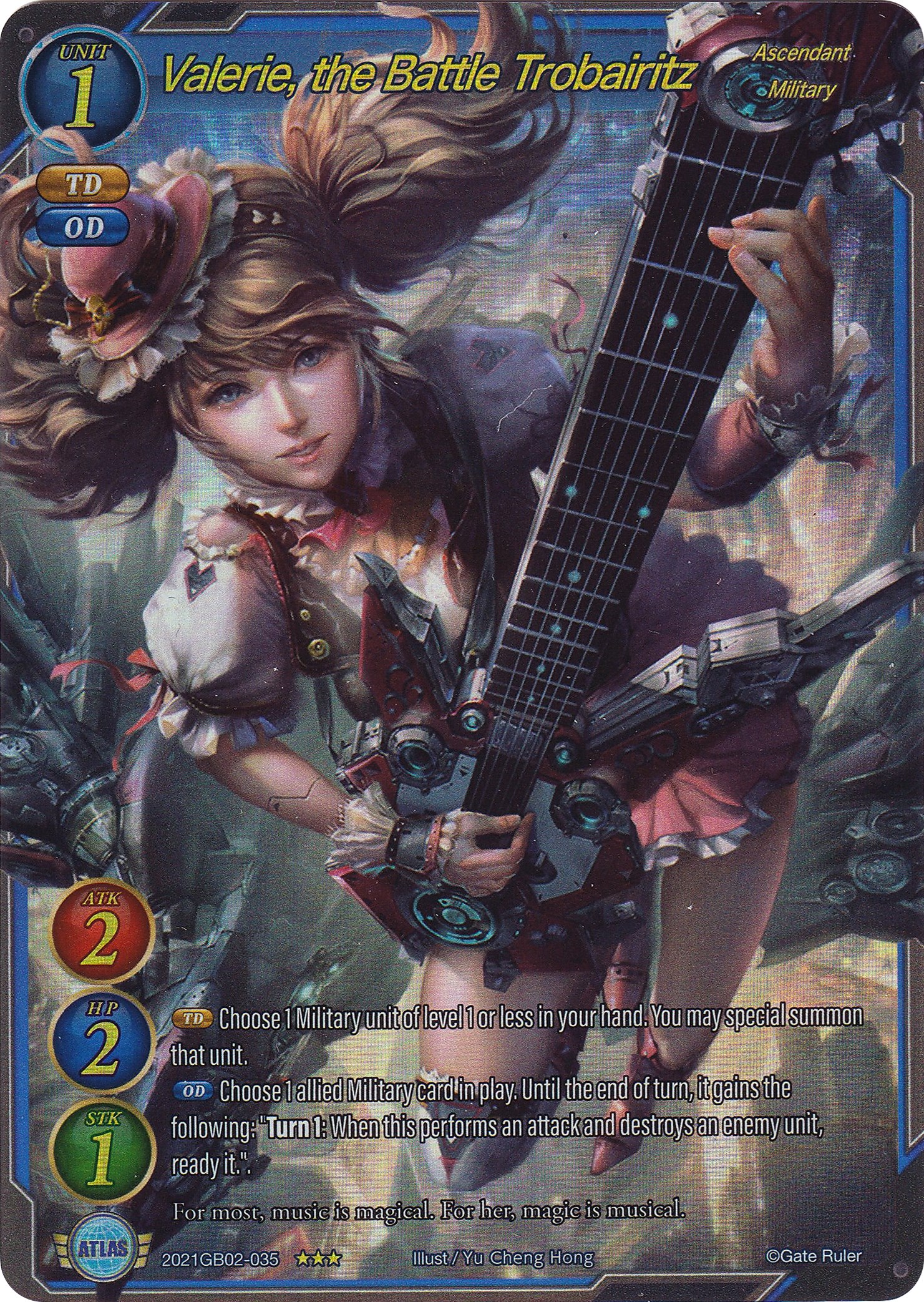 Valerie, the Battle Trobairitz (Extended Art) - Onslaught of the ...