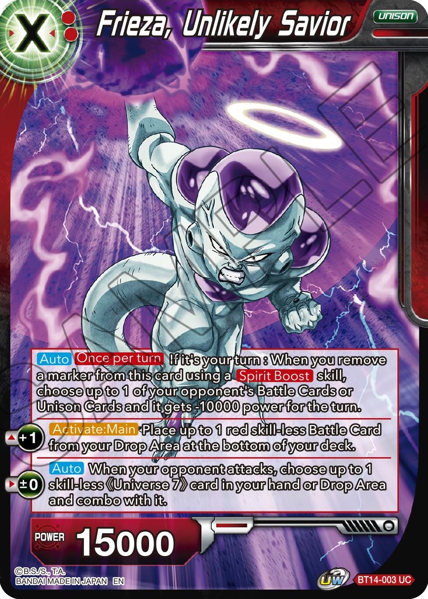 Frieza, Unlikely Savior - Cross Spirits - Dragon Ball Super CCG