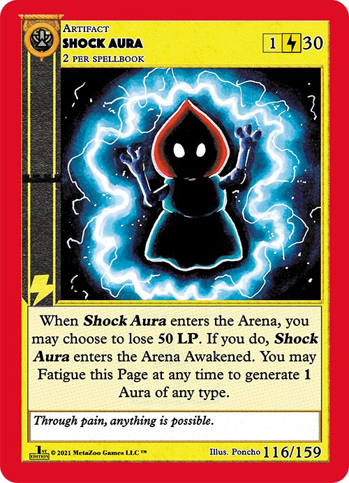 Shock Aura - Cryptid Nation: First Edition - MetaZoo