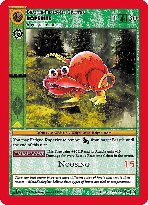 Roperite - Cryptid Nation: First Edition Release Event Deck - MetaZoo