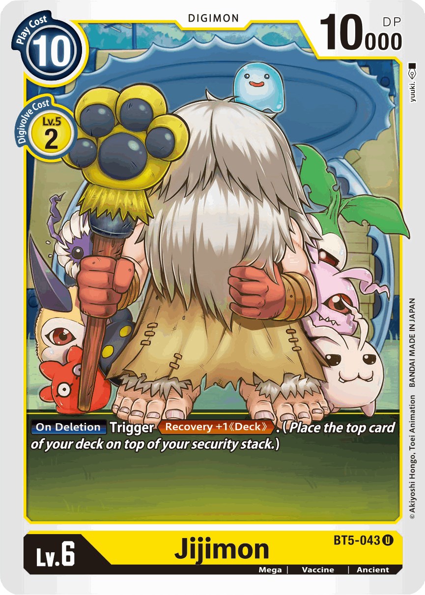 Jijimon - Battle of Omni - Digimon Card Game
