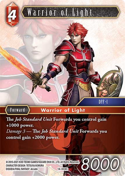 Warrior of Light - Opus XIV: Crystal Abyss - Final Fantasy TCG