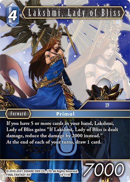 Lakshmi, Lady of Bliss - Opus XIV: Crystal Abyss - Final Fantasy TCG