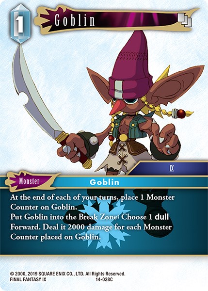 Goblin - Opus XIV: Crystal Abyss - Final Fantasy TCG