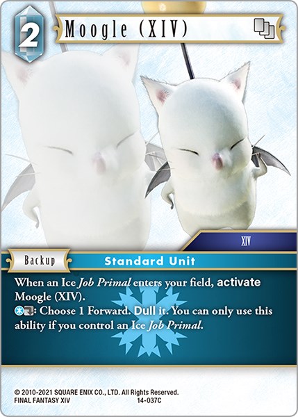 Moogle (XIV) - Opus XIV: Crystal Abyss - Final Fantasy TCG