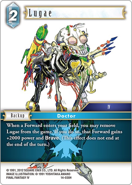 Lugae - Opus XIV: Crystal Abyss - Final Fantasy TCG